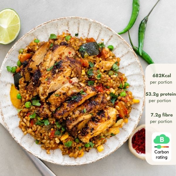 Free Range Chicken Paella | Pow Food – NUUDA